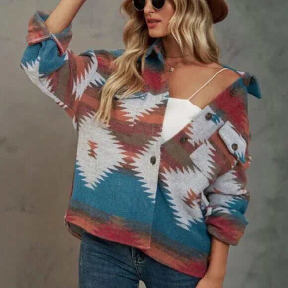 Sunrise + Sunset | Jackets & Coats | Sunrise Sunset Aztec Western ...